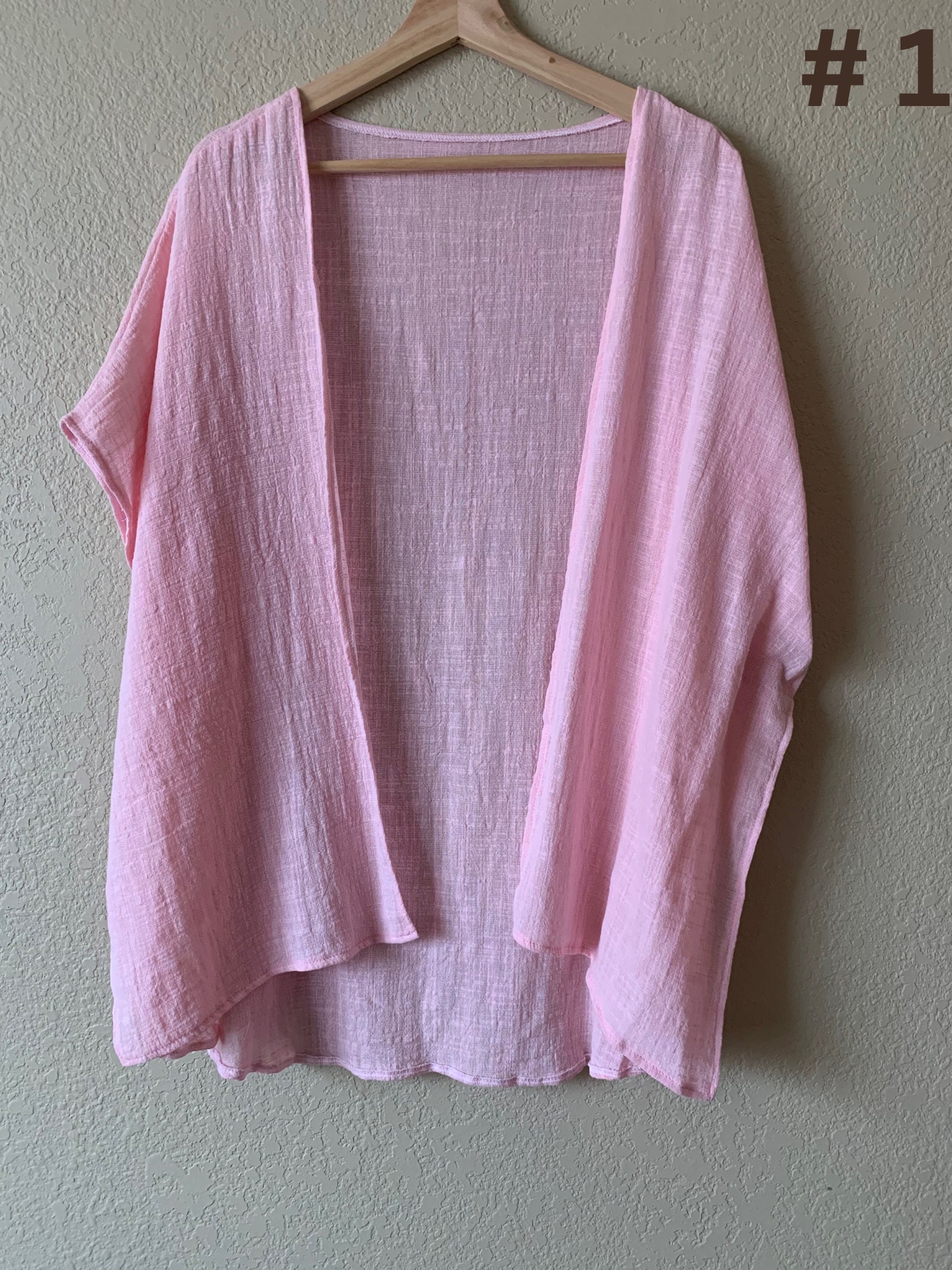 Linen Shrug, Solid Color Shrug, Summer to Fall Layering in Style, Gift ...