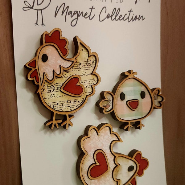 Chicken Magnets - Etsy