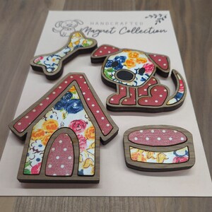 Dog Magnets, Puppy/dog Magnet Set, Cute Dog Magnet Set, Refrigerator ...