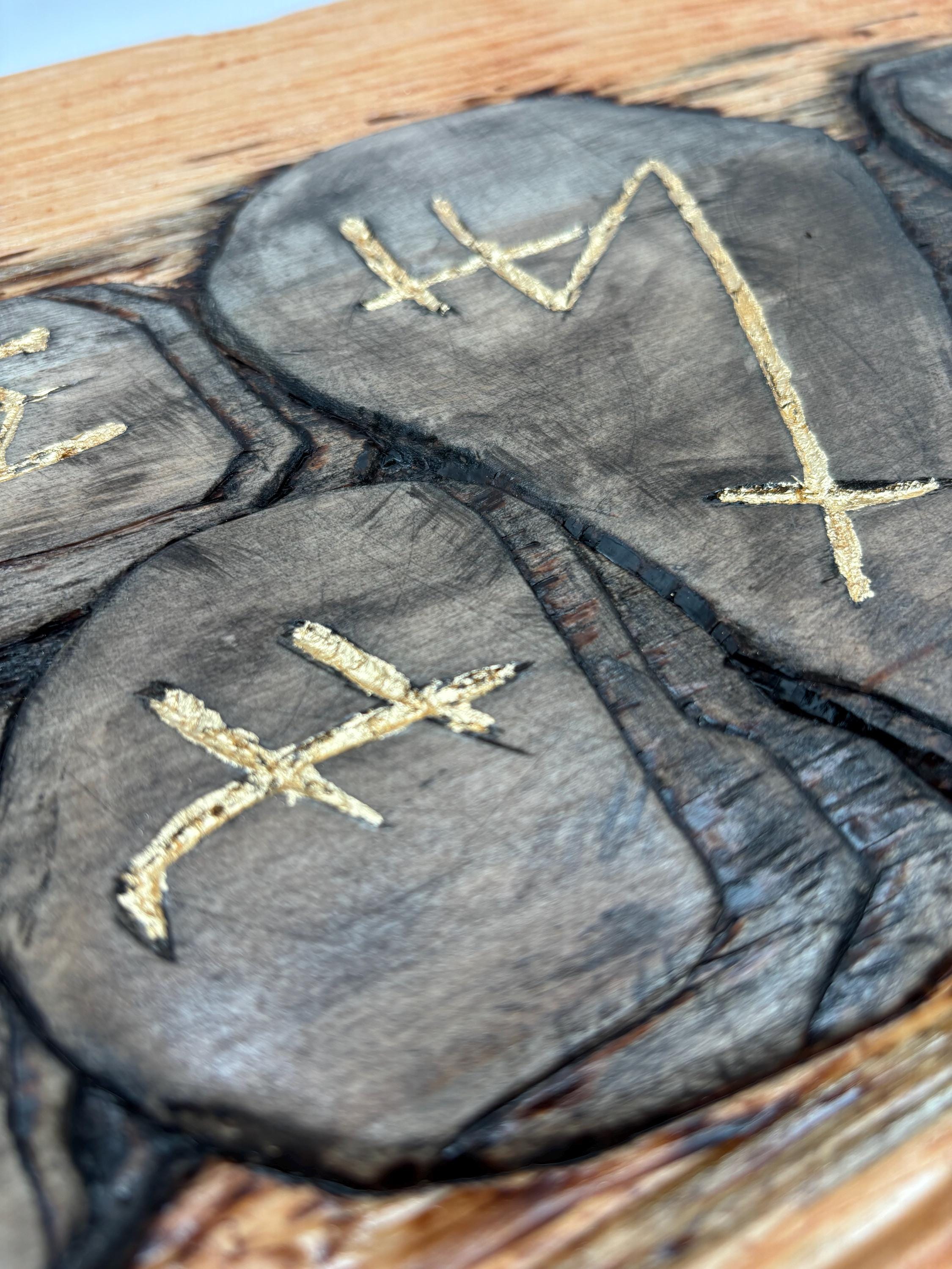 Hand-carved Elden Ring Summoning Sign | Unique Wood Art for Gamers - Etsy