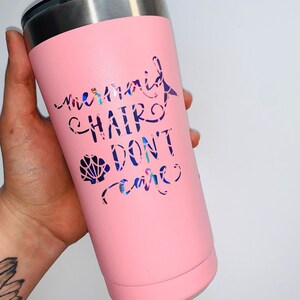 Personalized Vinyl Cup 20oz - Etsy