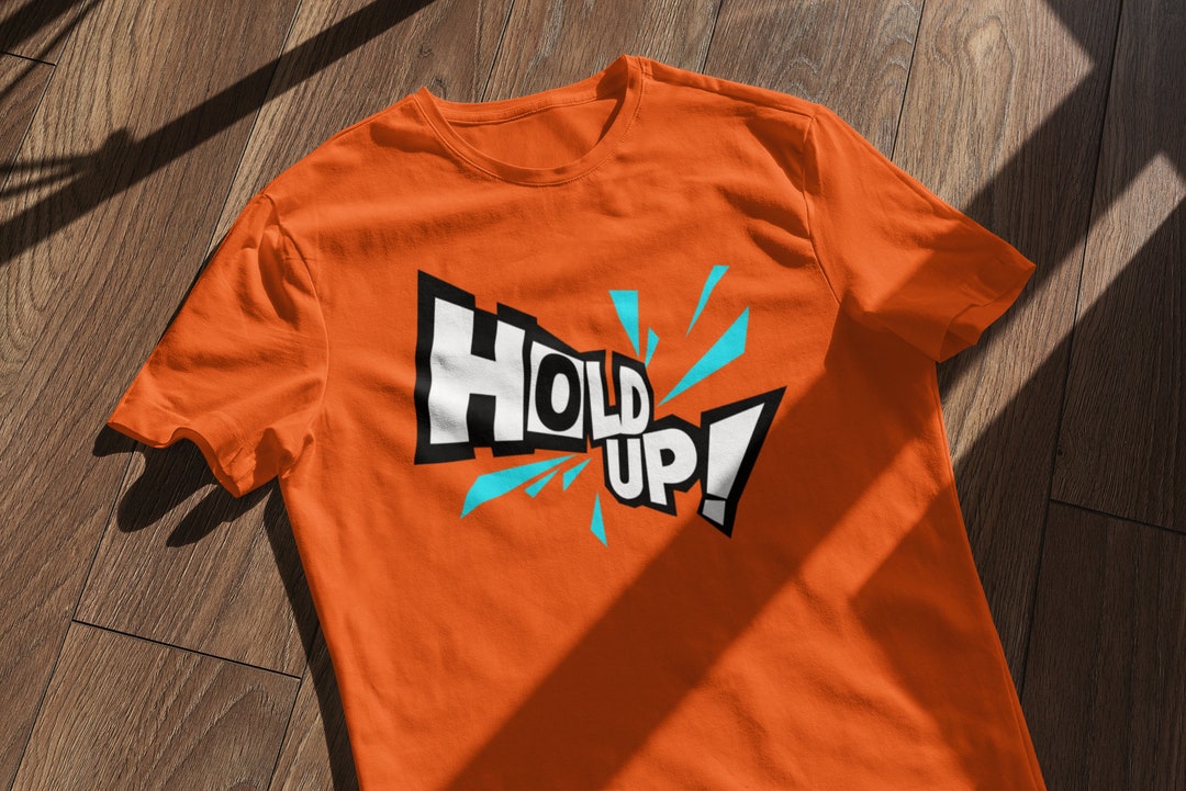 Persona 5 T-shirt/ Persona Hold-up Screen T-shirt/ Persona 5 Hold-up ...