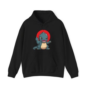 Godzilla Hoodie, Godzilla Middle Finger Hoodie, Baby Godzilla Hoodie ...
