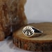 Signet Ring Eye Signet Ring Custom Ring Sterling Silver - Etsy