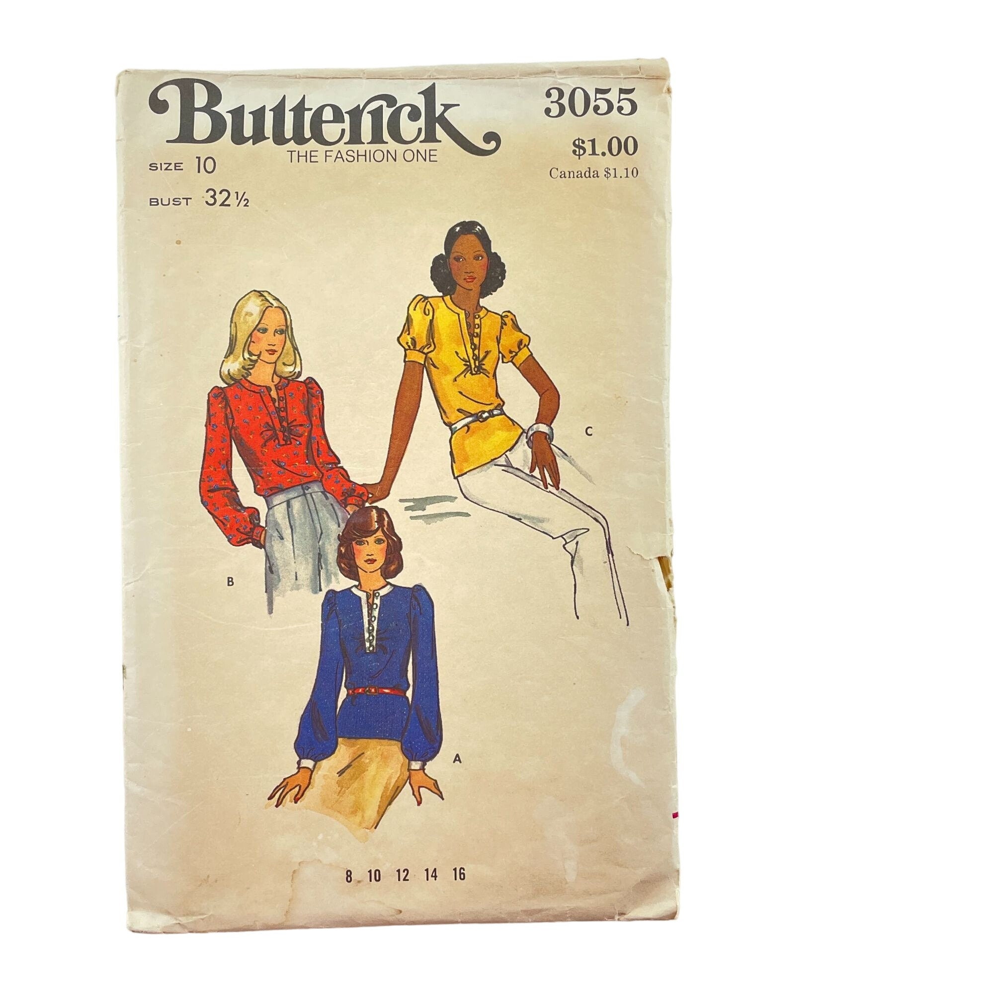 Lot of 7 Vintage Butterick Sewing Patterns Sz 10 1960s 1970s Cut - Etsy