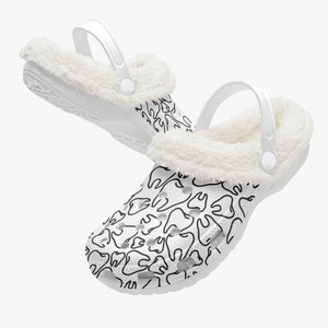 Dental Assistant Lined White Clogs Dental Hygienist Dental Student ...