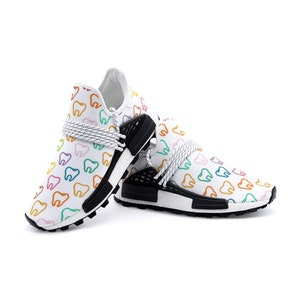 Tooth Pattern City Runner Shoes: Dentist RDH Gift - Etsy