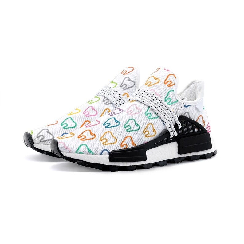Tooth Pattern City Runner Shoes: Dentist RDH Gift - Etsy