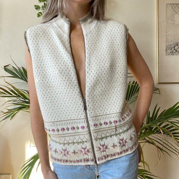 Retro Sweater Vest - Etsy