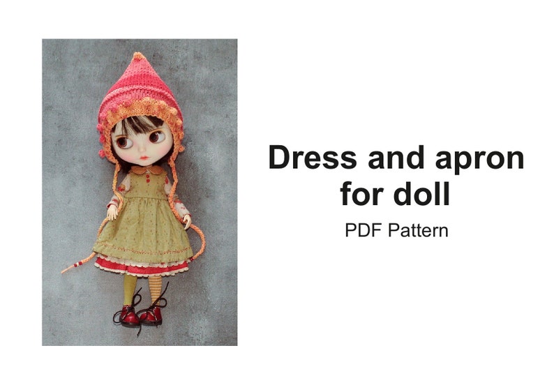 Outfit Fo Doll PDF Pattern/ PDF Pattern for Doll/ Dolls - Etsy