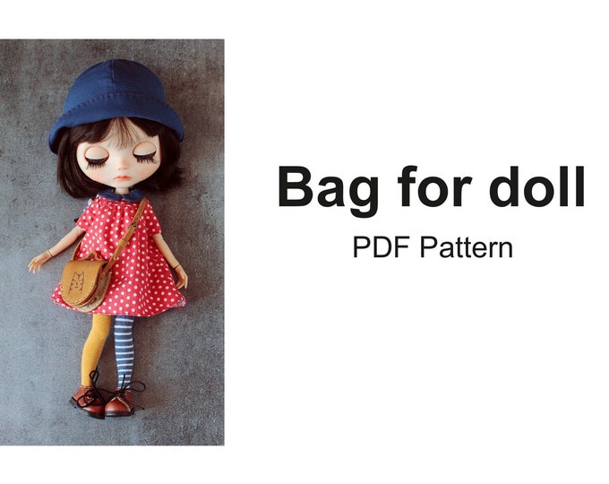 Bag for Dolls PDF Pattern/ Bag Pdf/ Pattern Dolls Bag - Etsy