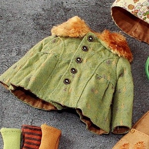 Coat for Dolls Pdf/ Clothes for Dolls Pdf/ Clothing Patterns for Dolls ...