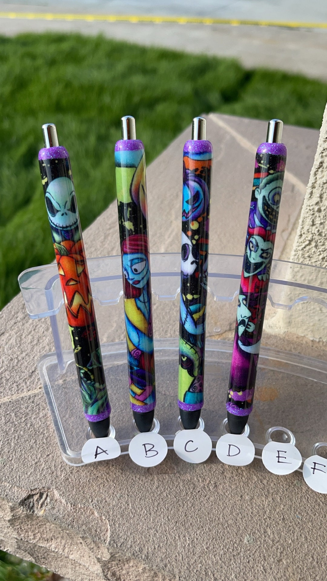 NBC Gel Pens - Nightmare Before Christmas Gel Pen - Jack Skellington ...