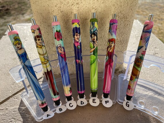 Princess Gel Pen Cinderella and Friends Gel Pens Ink Joy - Etsy