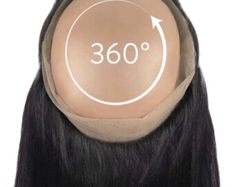 360 Hair Closure - Etsy
