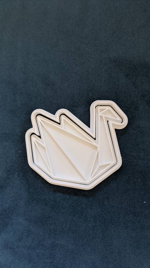 Origami Swan Cookie Cutter | Etsy