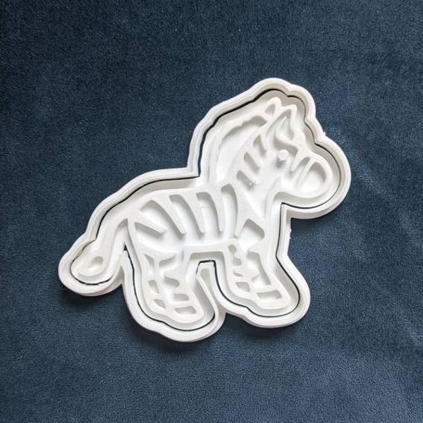 Zebra Cookie - Etsy