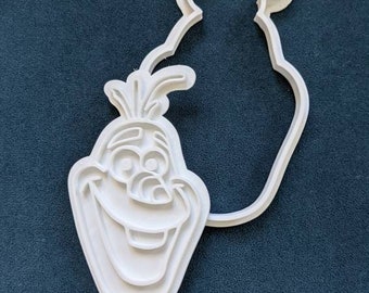 Snowman/ Frozen / Olaf Inspired Cookie Cutter - Etsy