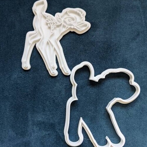 Deer Head Cookie Cutter N2 Stag Head Cookie Cutter | Etsy