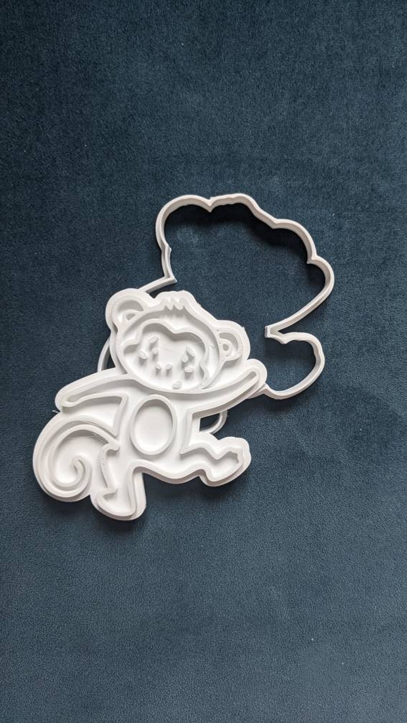 Monkey Cookie Cutter - Etsy