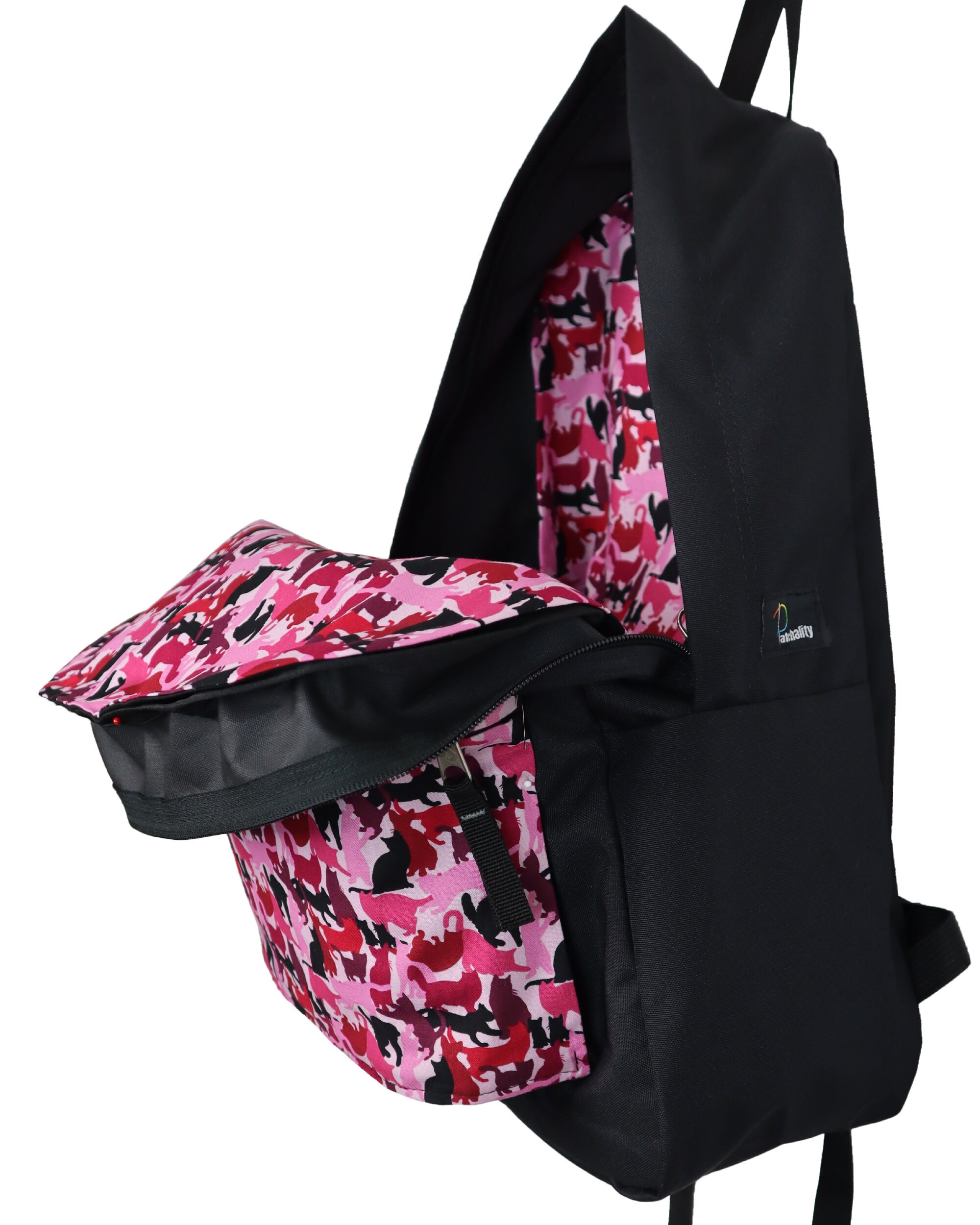 Pink Camo Cats Fabric Upcycle for the Jansport Superbreak Backpack - Etsy