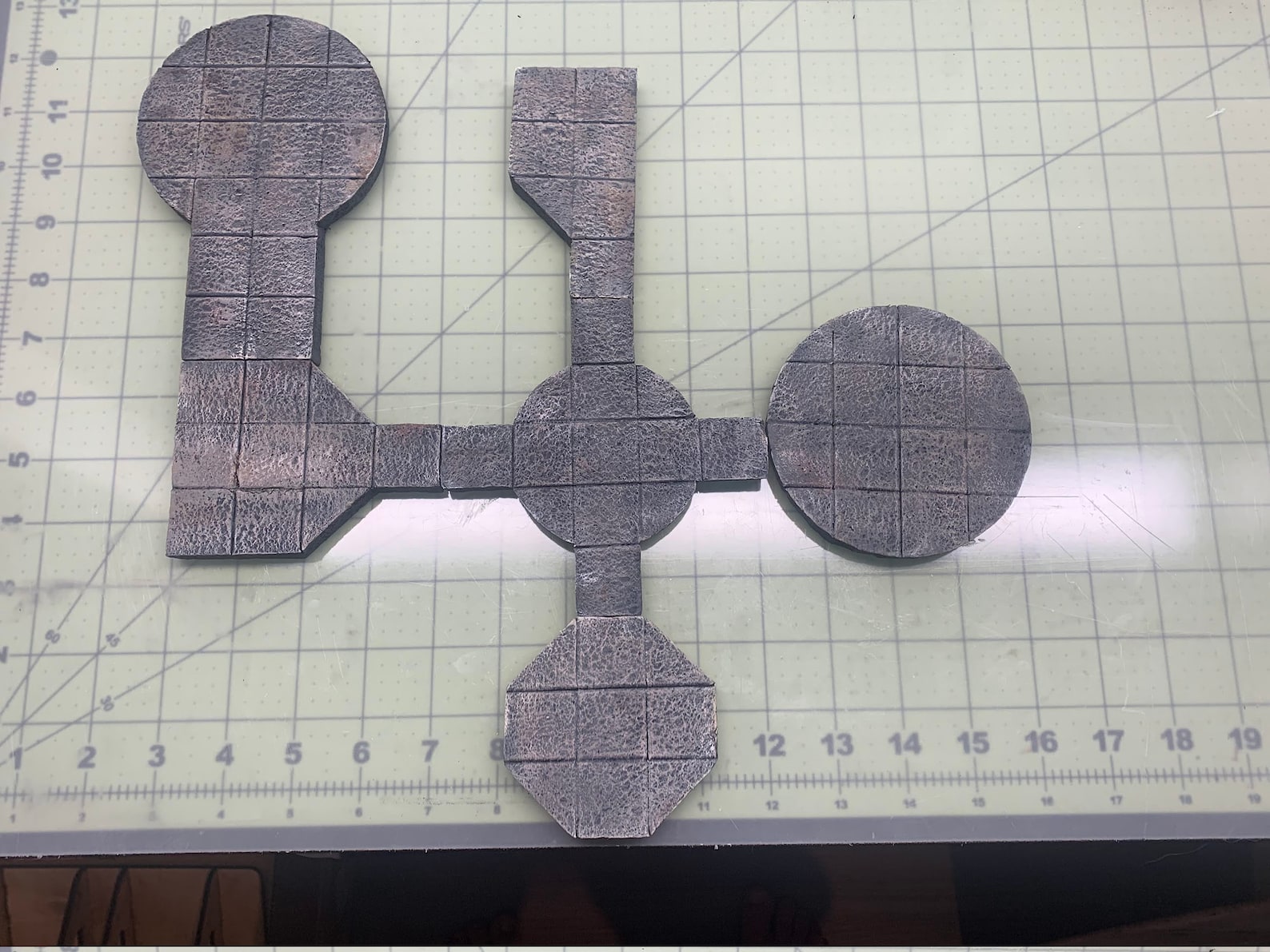 Complete Dungeon Tile Template Set - Etsy