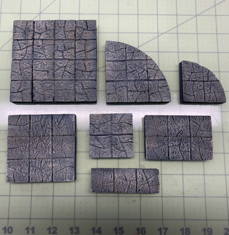 Dungeon Tile Templates - Etsy