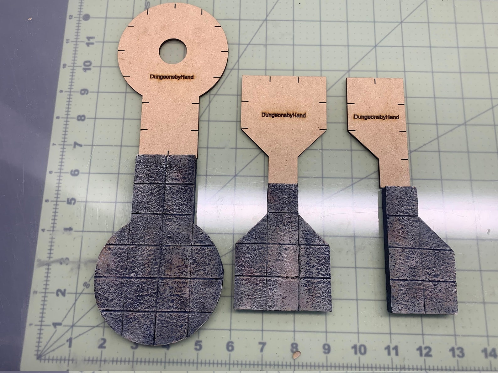 Complete Dungeon Tile Template Set - Etsy