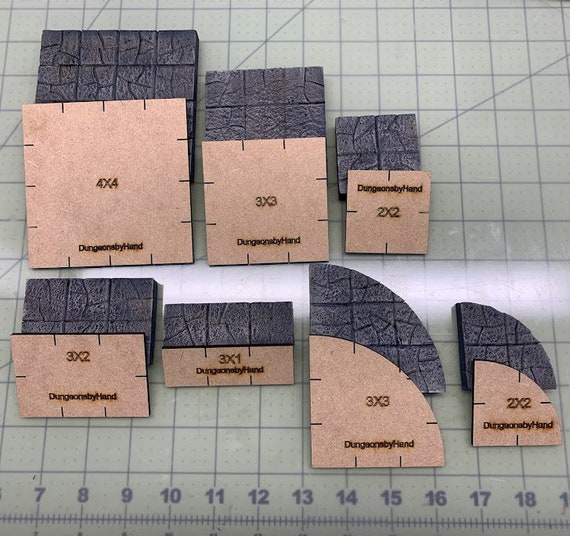 Dungeon Tile Templates | Etsy