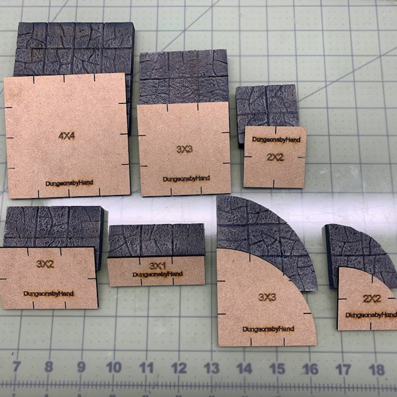 Dungeon Tile Template - Etsy