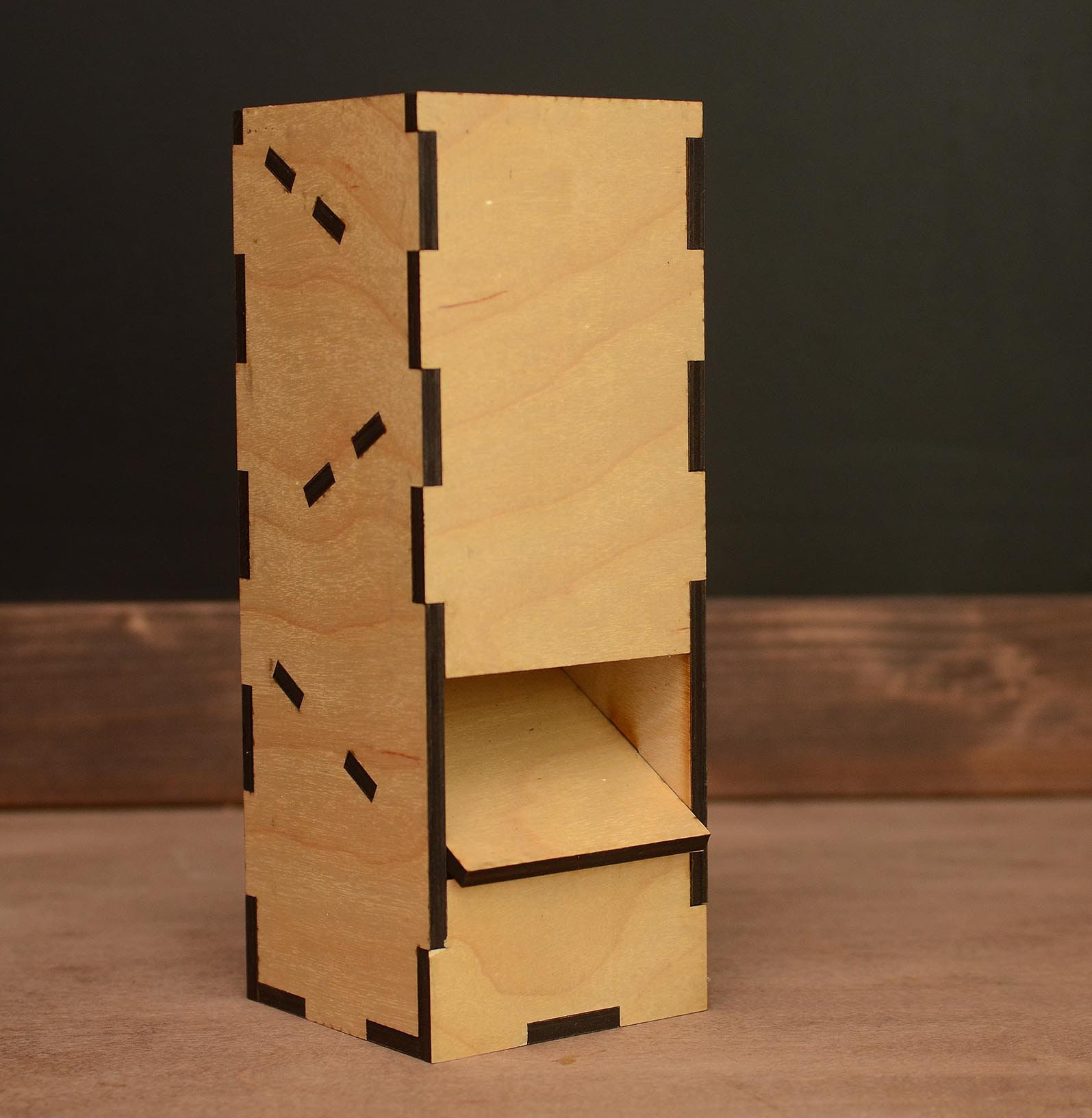 Laser Cut Dice Tower and Trey - Etsy