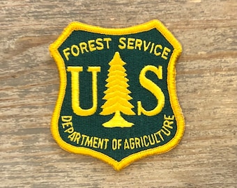Us Forest Service Patch - Etsy