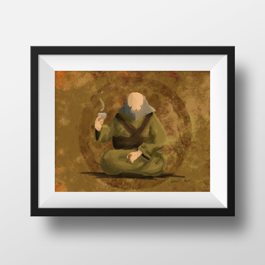 Uncle Iroh Art Print - Etsy