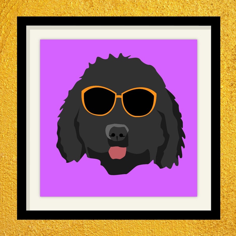 Labradoodle Print - Etsy