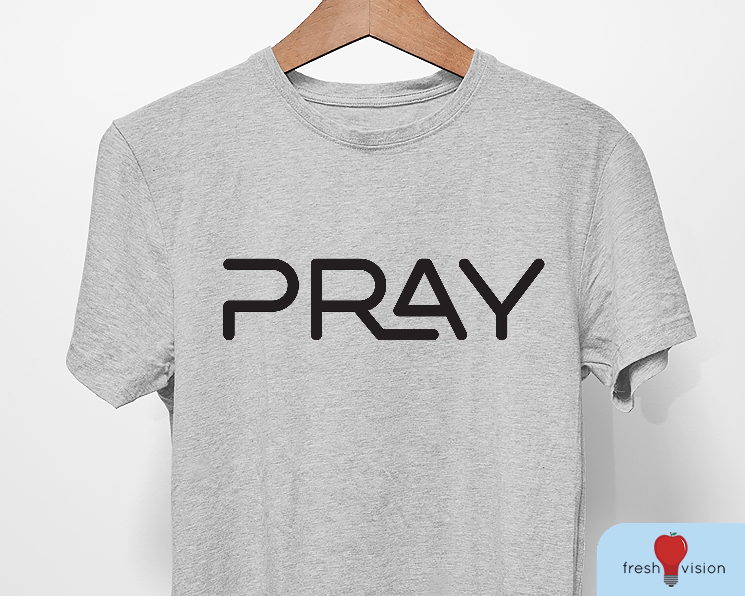 PRAY Modern Digital Download L Svg | Png | Jpg | Dxf - Etsy
