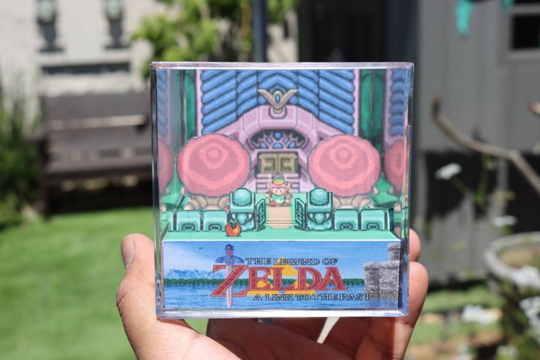 The Legend of Zelda A Link to the Past 3D Retro Gaming Valentine's Box ...