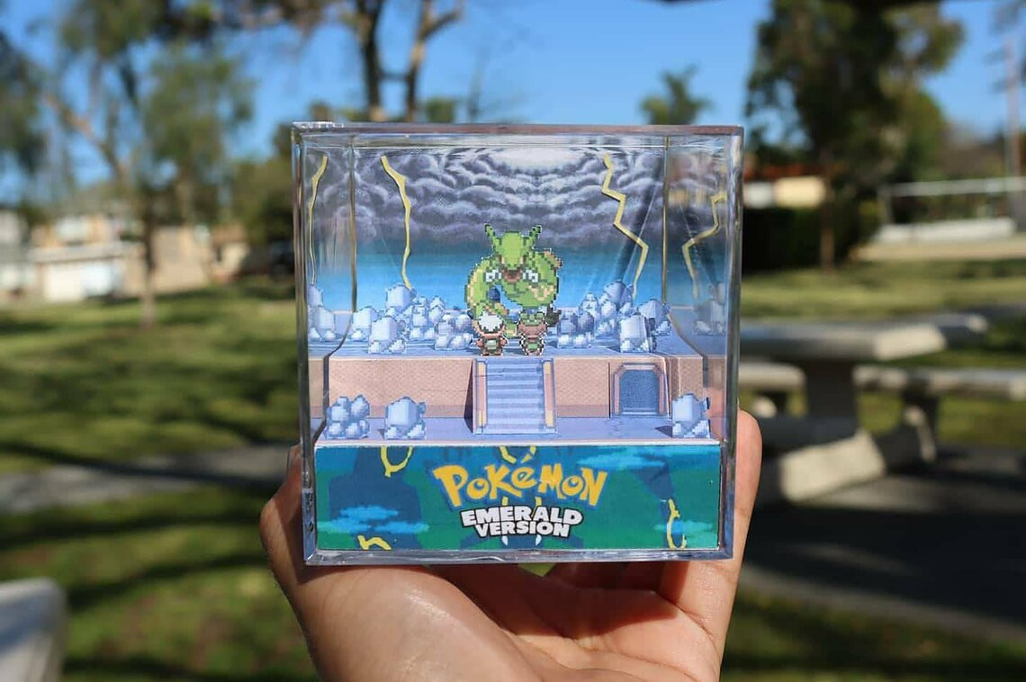 Carnival Spectacle 3D Diorama Cube | Whimsical Fairground Scene - Etsy