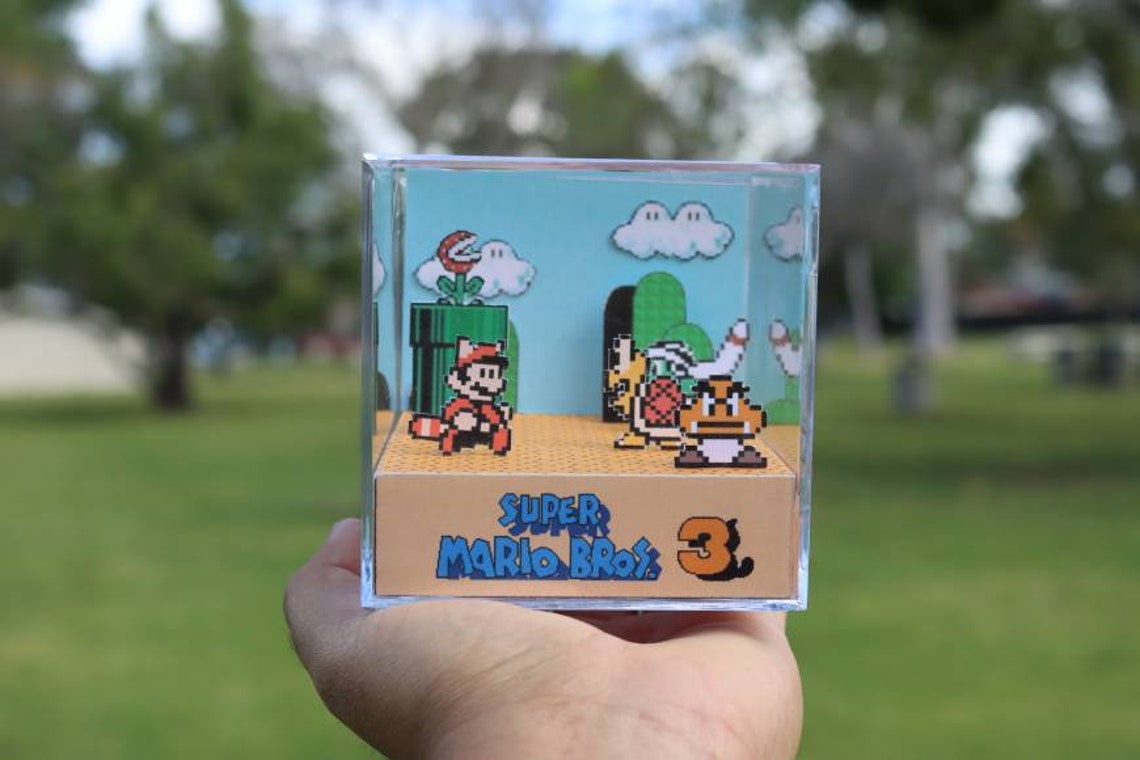 Carnival Spectacle 3D Diorama Cube | Whimsical Fairground Scene - Etsy