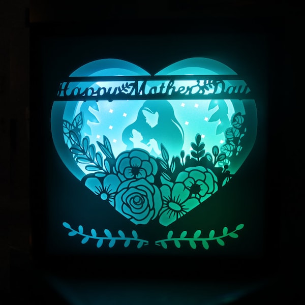Mother Shadow Box - Etsy