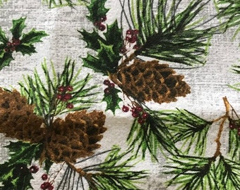 Pine Cone Fabric - Etsy