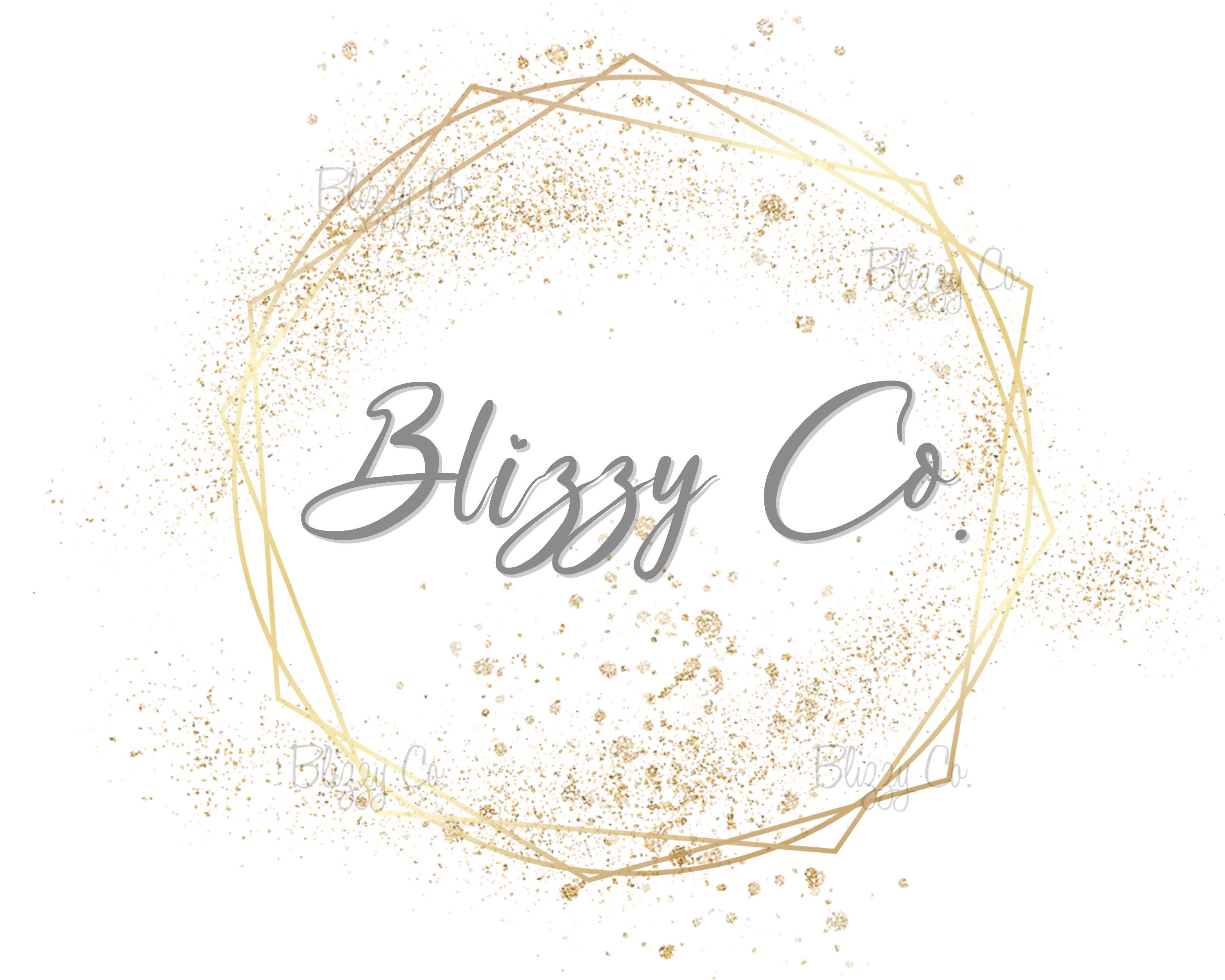 Simple Geometric Gold Frame Transparent Clipart Image-gold Glitter -PNG ...