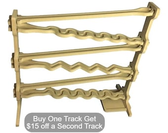 Modular Wooden Magnetic Marble Run | Infinity Trax - Etsy