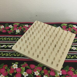 Wooden Geoboard 10x10, 7x7, 4x4 - Etsy