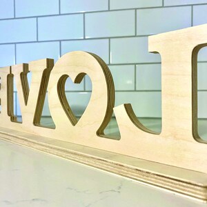 LOVE Table Letters - Etsy