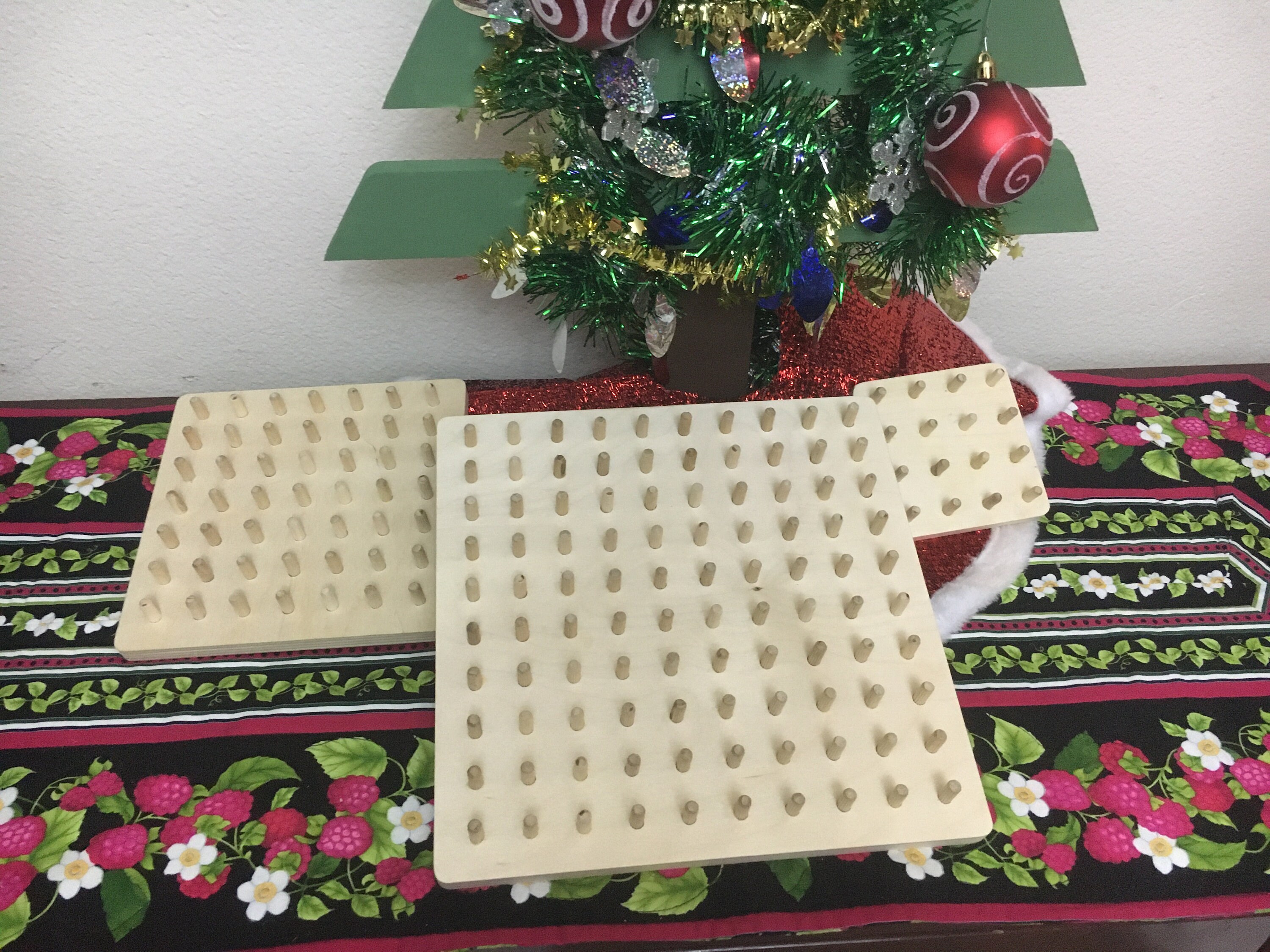 Wooden Geoboard 10x10 7x7 4x4 - Etsy