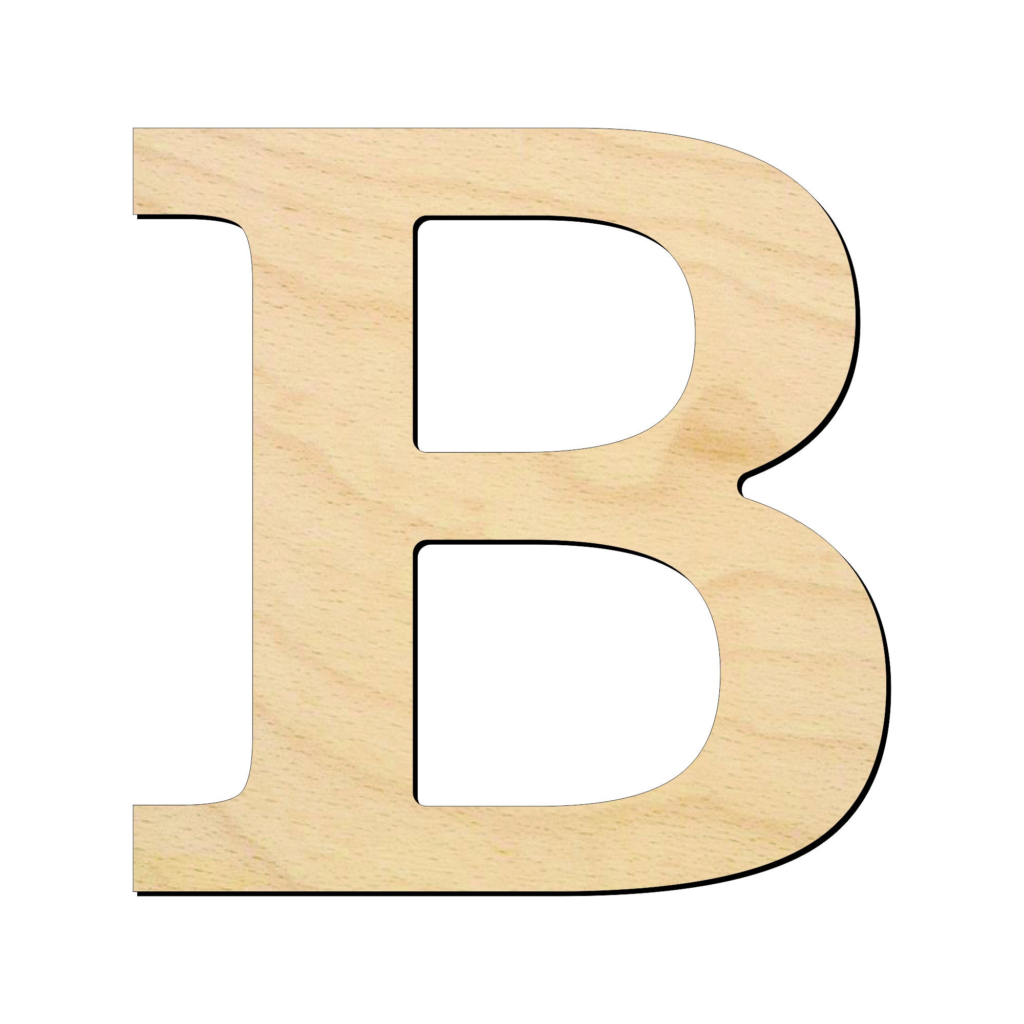 Wooden Letters Unfinished Baltic Birch Plywood 7 Inch tall | Etsy