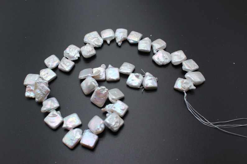 12mm Natural Freshwater Pearl Beads Genuine Freshwater - Etsy