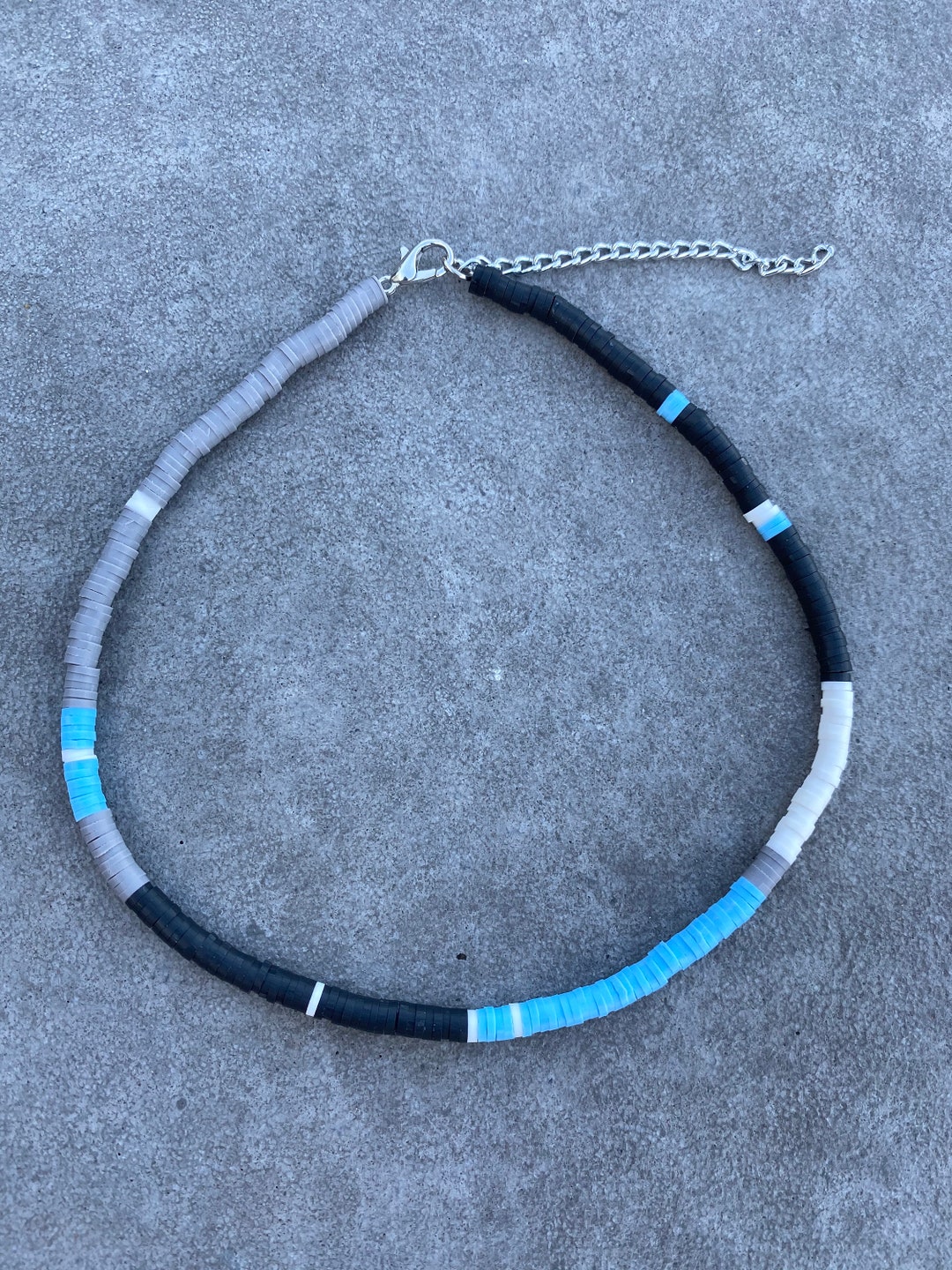 John B trendy Beaded Choker obx boho vsco clay Heishi Necklace summer ...