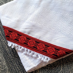Keffiyeh - Palestinian Embroidery Shawl - Etsy