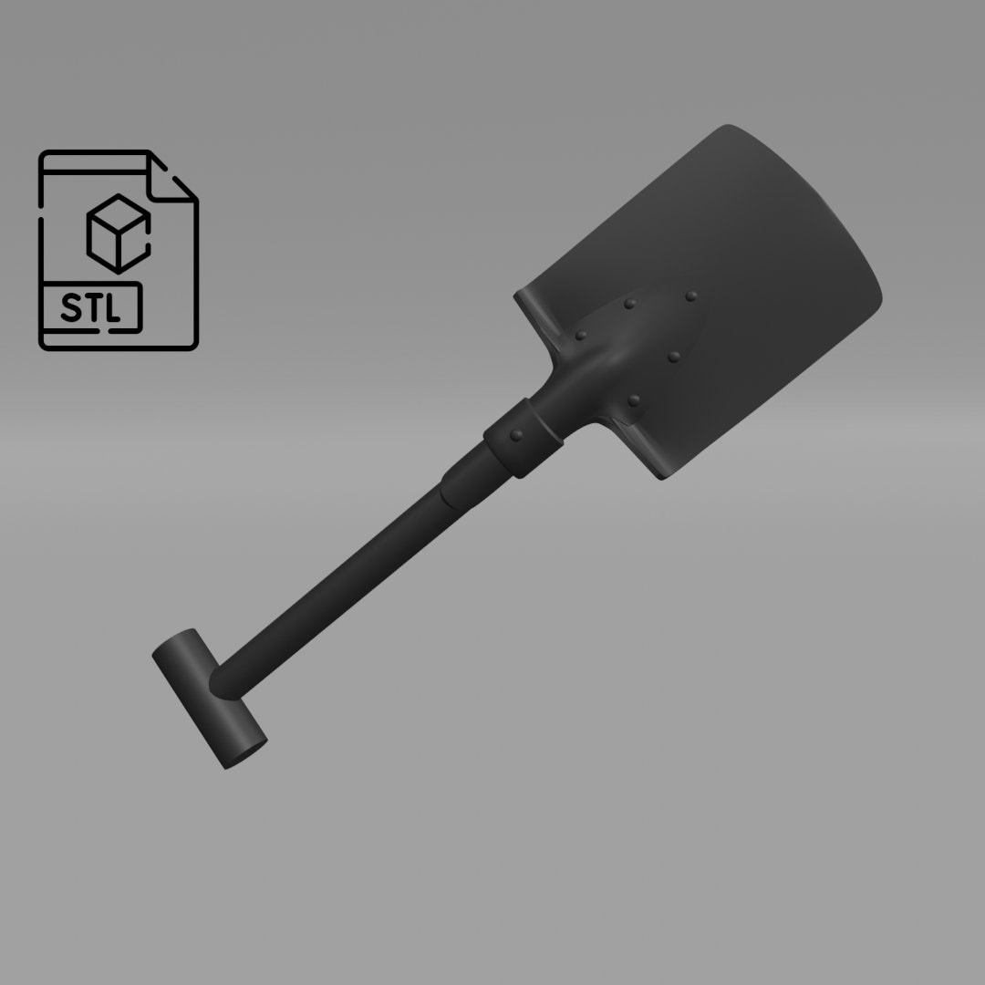 Korps Shovel [3D Print File] - Etsy Australia